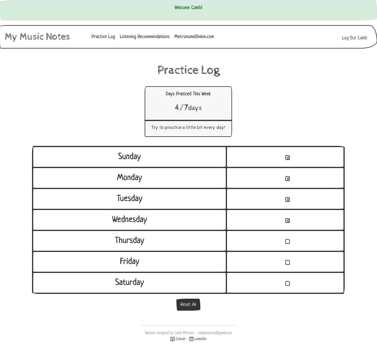 GitHub - Caleb-Mitchell/my-music-notes: Music practice tracking website ...